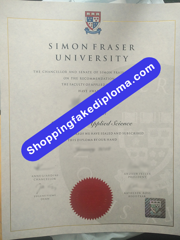 Where Can I Buy Fake Simon Fraser University Degree | Buy fake Diploma ...