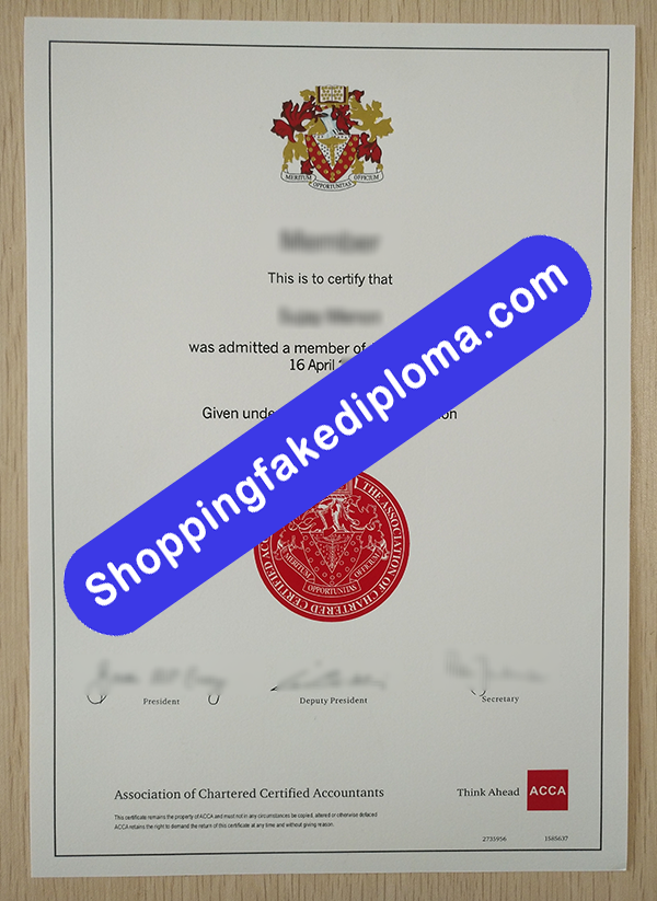 How To Buy Fake ACCA Certificate | Buy fake Diploma|Buy Degree ...