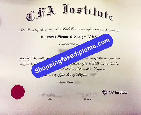 Where Can I Buy Fake CFA Institute Certificate | Buy fake Diploma|Buy ...