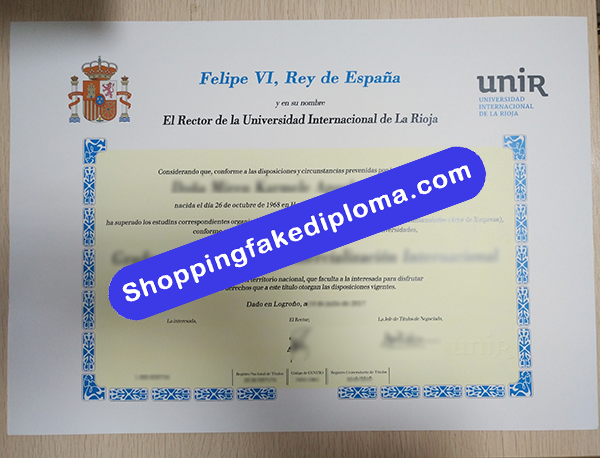 How To Buy Fake Universidad Internacional De La Rioja Degree | Buy fake ...
