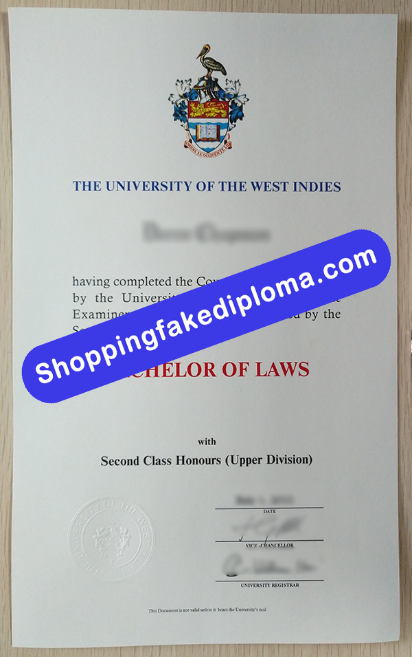 Where Can I Buy Fake The University of the West Indies Degree | Buy ...